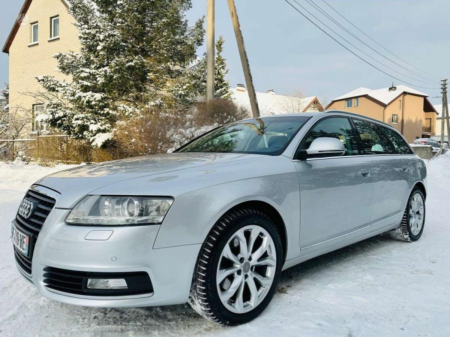 Pelēks Audi A6 2009 Viļņa, ar dzinēja tilpumu 2.70 L un nobraukumu 272 tūkst. km par 5495 €, foto 10 vietnē AUTOMOTO.COM.LV