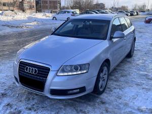 Grey Audi A6 2009 in Klaipeda, with an engine capacity of 2.77 L and mileage of 295 thousand km for 4400 €, photo 4 on AUTOMOTO.COM.LV