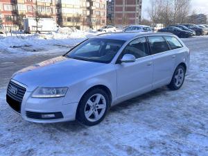 Grey Audi A6 2009 in Klaipeda, with an engine capacity of 2.77 L and mileage of 295 thousand km for 4400 €, photo 5 on AUTOMOTO.COM.LV