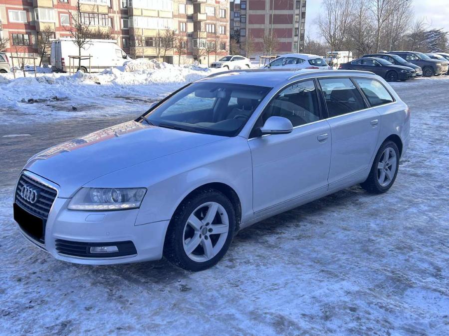 Grey Audi A6 2009 in Klaipeda, with an engine capacity of 2.77 L and mileage of 295 thousand km for 4400 €, photo 5 on AUTOMOTO.COM.LV