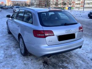 Grey Audi A6 2009 in Klaipeda, with an engine capacity of 2.77 L and mileage of 295 thousand km for 4400 €, photo 9 on AUTOMOTO.COM.LV