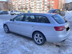 Grey Audi A6 2009 in Klaipeda, with an engine capacity of 2.77 L and mileage of 295 thousand km for 4400 €, photo 10 on AUTOMOTO.COM.LV