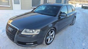 Grey Audi A6 2009 in Vilnius, with an engine capacity of 2.77 L and mileage of 170 thousand km for 4950 €, photo  on AUTOMOTO.COM.LV