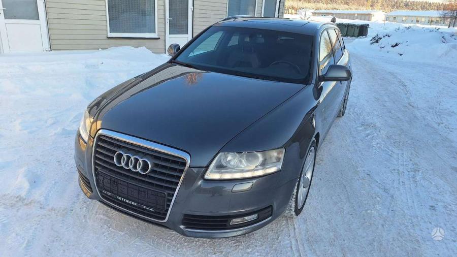 Pelēks Audi A6 2009 Viļņa, ar dzinēja tilpumu 2.77 L un nobraukumu 170 tūkst. km par 4950 €, foto 2 vietnē AUTOMOTO.COM.LV