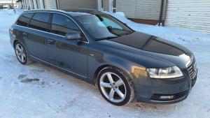 Pelēks Audi A6 2009 Viļņa, ar dzinēja tilpumu 2.77 L un nobraukumu 170 tūkst. km par 4950 €, foto 5 vietnē AUTOMOTO.COM.LV
