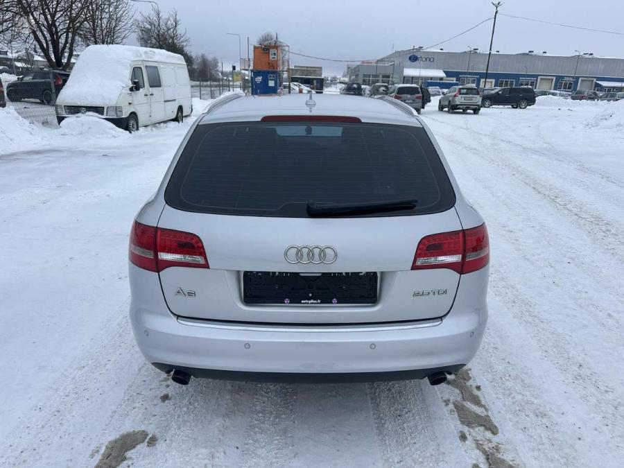 Grey Audi A6 2009 in Siauliai, with an engine capacity of 2.00 L and mileage of 306 thousand km for 4950 €, photo 6 on AUTOMOTO.COM.LV