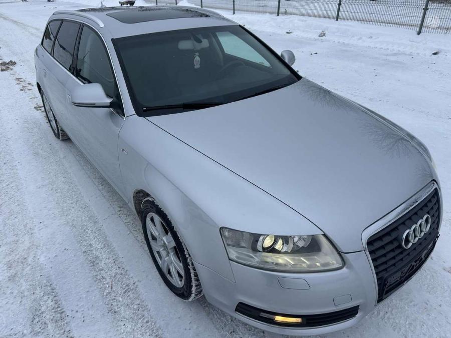 Grey Audi A6 2009 in Siauliai, with an engine capacity of 2.00 L and mileage of 306 thousand km for 4950 €, photo 9 on AUTOMOTO.COM.LV