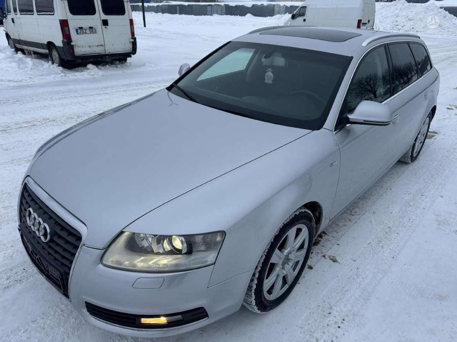 Grey Audi A6 2009 in Siauliai, with an engine capacity of 2.00 L and mileage of 306 thousand km for 4950 €, photo 10 on AUTOMOTO.COM.LV