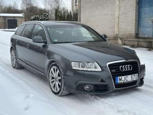 Pelēks Audi A6 2009 Ukmergė, ar dzinēja tilpumu 2.97 L un nobraukumu 346 tūkst. km par 3200 €, foto  vietnē AUTOMOTO.COM.LV