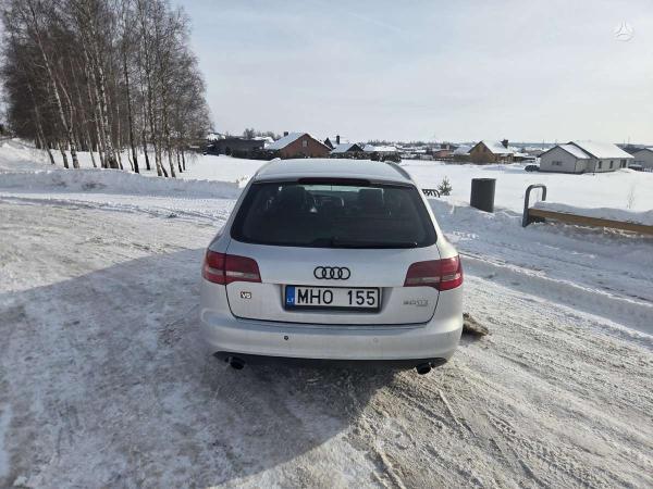 Grey Audi A6 2009 in Raseiniai, with an engine capacity of 3.00 L and mileage of 376 thousand km for 4200 €, photo 3 on AUTOMOTO.COM.LV