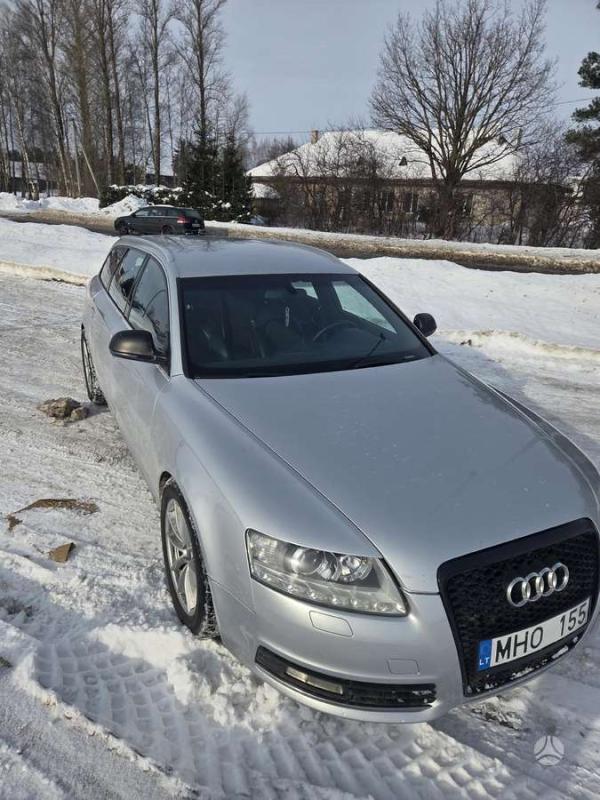 Grey Audi A6 2009 in Raseiniai, with an engine capacity of 3.00 L and mileage of 376 thousand km for 4200 €, photo 5 on AUTOMOTO.COM.LV