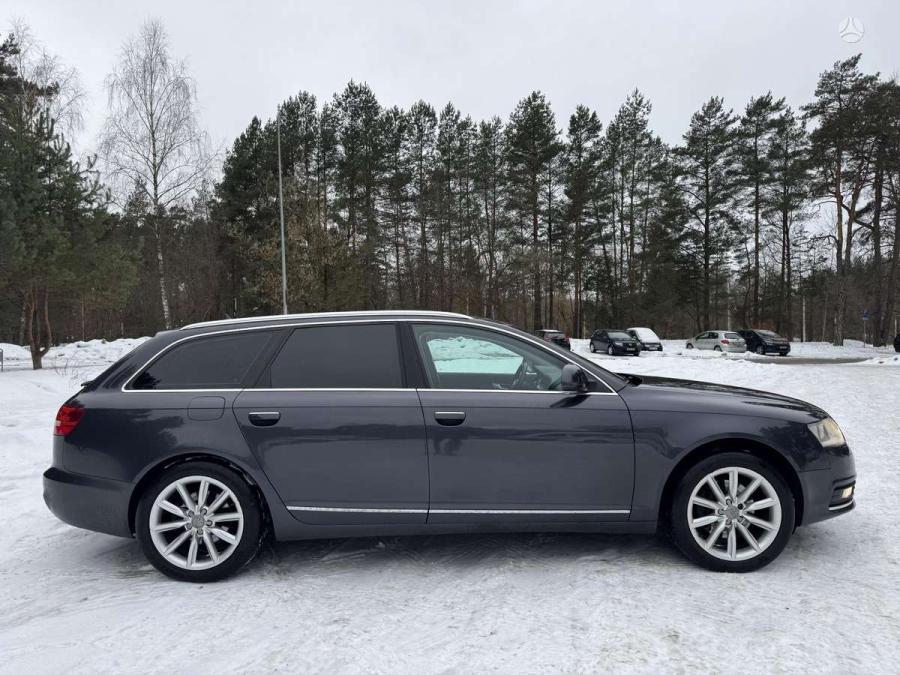 Grey Audi A6 2009 in Vilnius, with an engine capacity of 2.77 L and mileage of 299 thousand km for 3800 €, photo 6 on AUTOMOTO.COM.LV