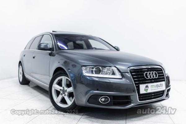 Grey Audi A6 2009 in Tallinn, with an engine capacity of 3.00 L and mileage of 371 thousand km for 6500 €, photo 5 on AUTOMOTO.COM.LV