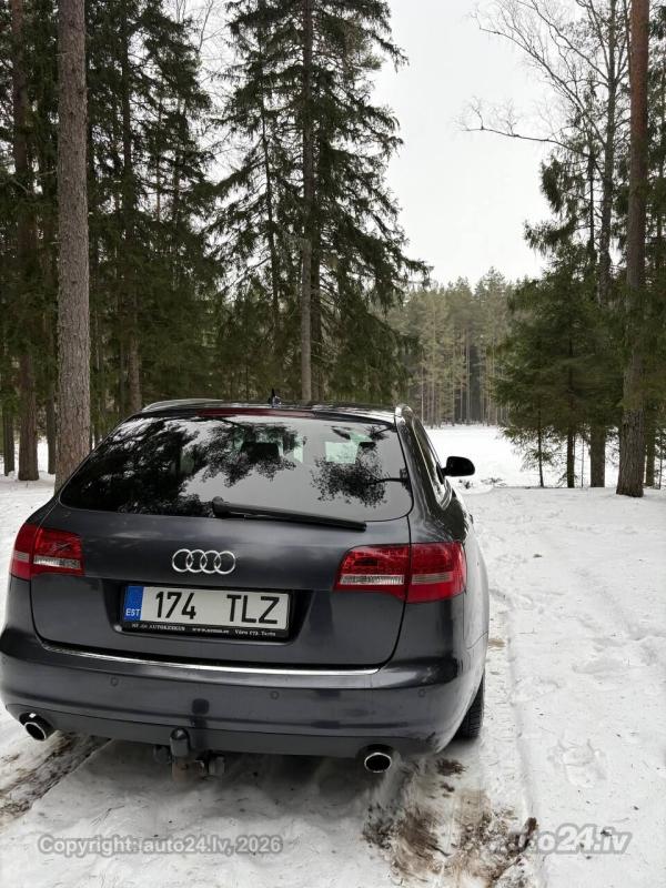 Grey Audi A6 2009 in Voru, with an engine capacity of 2.70 L and mileage of 390 thousand km for 5500 €, photo 4 on AUTOMOTO.COM.LV