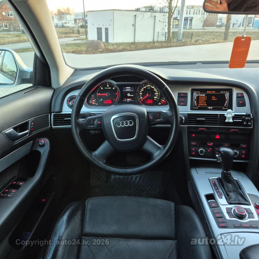 Grey Audi A6 2009 in Tartu, with an engine capacity of 2.00 L and mileage of 0 thousand km for 3500 €, photo 9 on AUTOMOTO.COM.LV