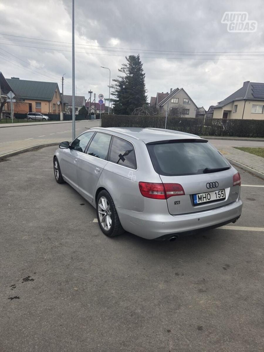 Grey Audi A6 2009 in Raseiniai, with an engine capacity of 3.00 L and mileage of 376 thousand km for 3700 €, photo 4 on AUTOMOTO.COM.LV