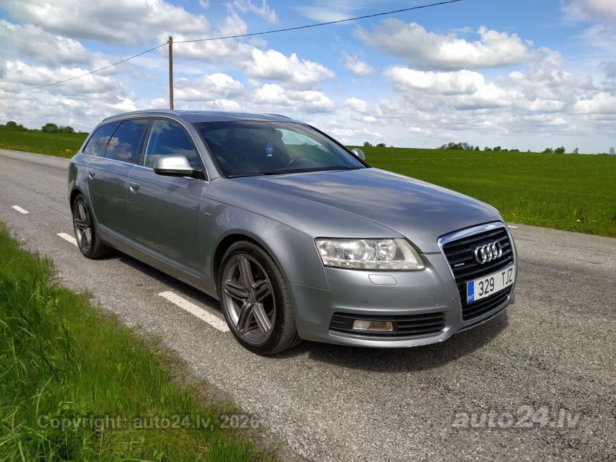 Grey Audi A6 2009 in Paide, with an engine capacity of 3.00 L and mileage of 384 thousand km for 4390 €, photo 1 on AUTOMOTO.COM.LV