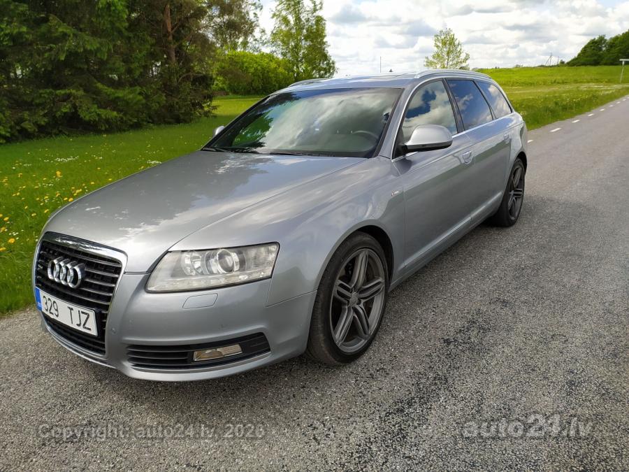 Grey Audi A6 2009 in Paide, with an engine capacity of 3.00 L and mileage of 384 thousand km for 4390 €, photo 3 on AUTOMOTO.COM.LV