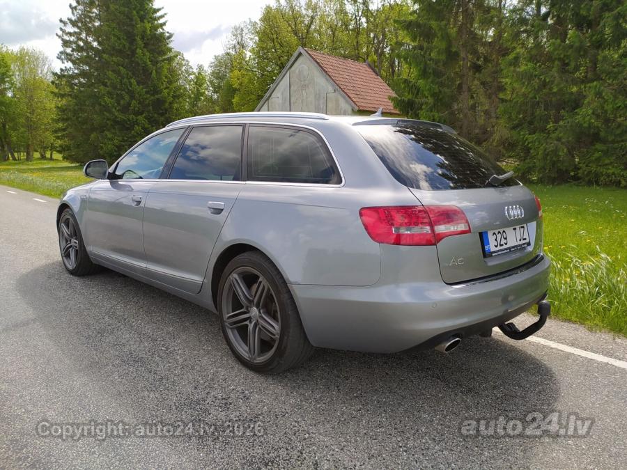 Grey Audi A6 2009 in Paide, with an engine capacity of 3.00 L and mileage of 384 thousand km for 4390 €, photo 6 on AUTOMOTO.COM.LV