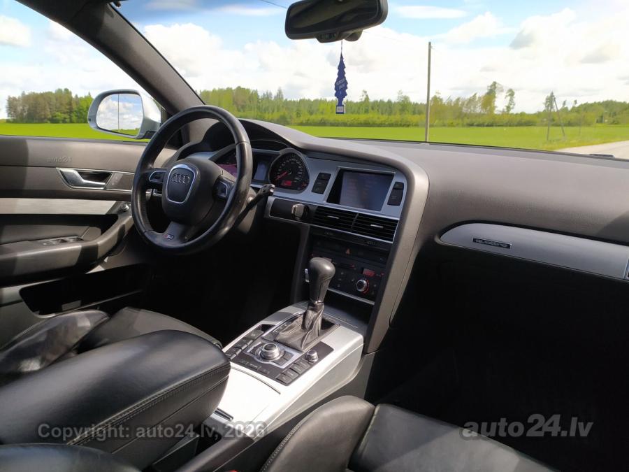 Grey Audi A6 2009 in Paide, with an engine capacity of 3.00 L and mileage of 384 thousand km for 4390 €, photo 8 on AUTOMOTO.COM.LV