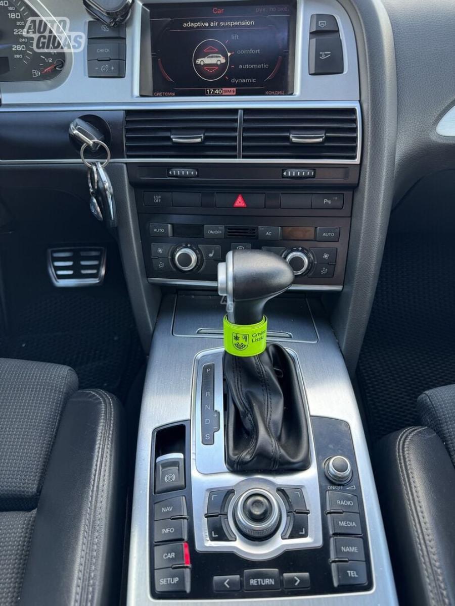 Grey Audi A6 2009 in Kaunas, with an engine capacity of 3.00 L and mileage of 315 thousand km for 5500 €, photo 16 on AUTOMOTO.COM.LV