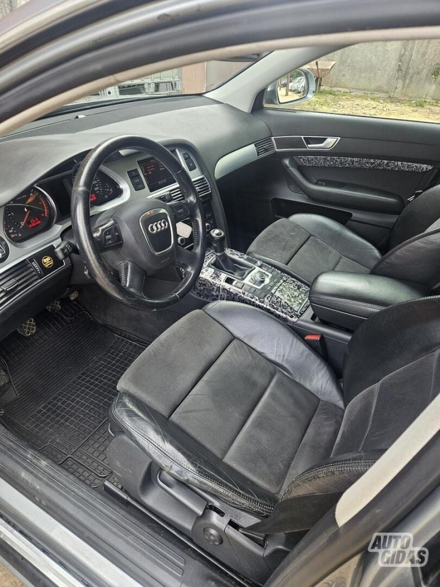 Grey Audi A6 2009 in Visaginas, with an engine capacity of 2.00 L and mileage of 298 thousand km for 4000 €, photo 9 on AUTOMOTO.COM.LV
