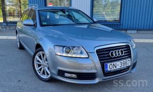 Pelēks Audi A6 2009 Rīga, ar dzinēja tilpumu 3.00 L un nobraukumu 282 tūkst. km par 5990 €, foto  vietnē AUTOMOTO.COM.LV