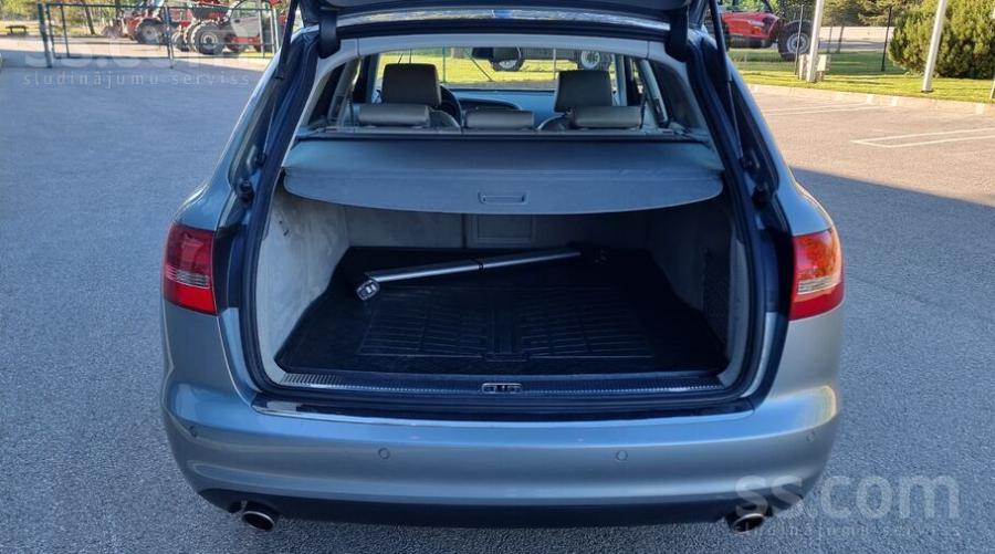 Grey Audi A6 2009 in Riga, with an engine capacity of 3.00 L and mileage of 282 thousand km for 5990 €, photo 9 on AUTOMOTO.COM.LV