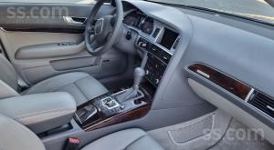 Grey Audi A6 2009 in Riga, with an engine capacity of 3.00 L and mileage of 282 thousand km for 5990 €, photo 14 on AUTOMOTO.COM.LV