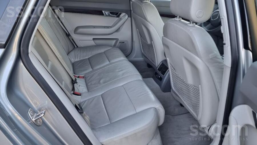 Grey Audi A6 2009 in Riga, with an engine capacity of 3.00 L and mileage of 282 thousand km for 5990 €, photo 17 on AUTOMOTO.COM.LV