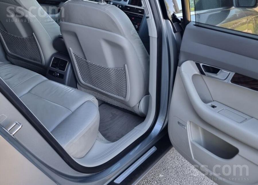 Grey Audi A6 2009 in Riga, with an engine capacity of 3.00 L and mileage of 282 thousand km for 5990 €, photo 18 on AUTOMOTO.COM.LV