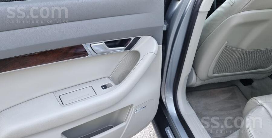 Grey Audi A6 2009 in Riga, with an engine capacity of 3.00 L and mileage of 282 thousand km for 5990 €, photo 19 on AUTOMOTO.COM.LV