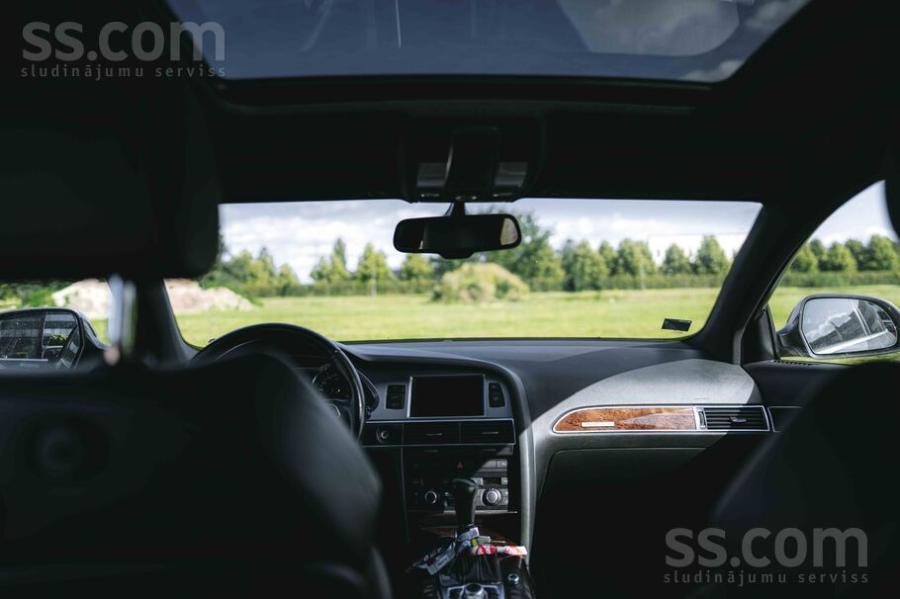 Grey Audi A6 2009 in Riga, with an engine capacity of 3.00 L and mileage of 284 thousand km for 4900 €, photo 12 on AUTOMOTO.COM.LV