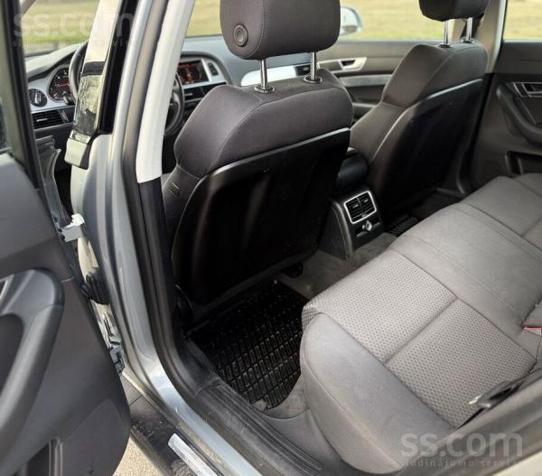 Grey Audi A6 2009 in Daugavpils, with an engine capacity of 2.00 L and mileage of 365 thousand km for 4500 €, photo 10 on AUTOMOTO.COM.LV