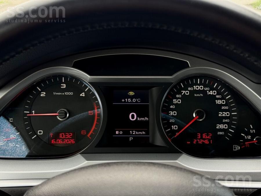 Pelēks Audi A6 2009 Rēzekne, ar dzinēja tilpumu 2.00 L un nobraukumu 272 tūkst. km par 4990 €, foto 21 vietnē AUTOMOTO.COM.LV