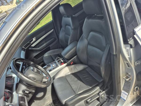 Grey Audi A6 2009 in Riga, with an engine capacity of 3.00 L and mileage of 281 thousand km for 6800 €, photo 8 on AUTOMOTO.COM.LV