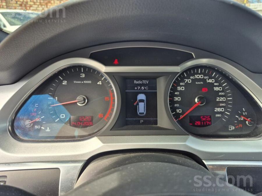 Pelēks Audi A6 2009 Rīga, ar dzinēja tilpumu 3.00 L un nobraukumu 281 tūkst. km par 6800 €, foto 10 vietnē AUTOMOTO.COM.LV