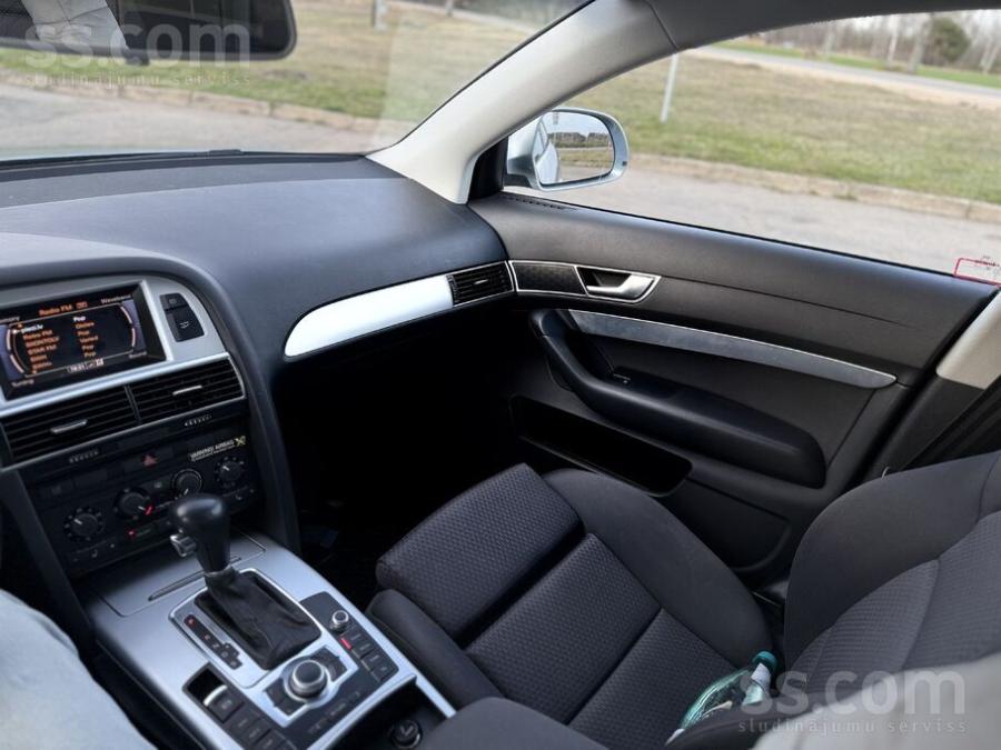 Pelēks Audi A6 2009 Daugavpils, ar dzinēja tilpumu 2.00 L un nobraukumu 364 tūkst. km par 4600 €, foto 9 vietnē AUTOMOTO.COM.LV
