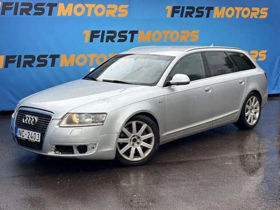 Grey Audi A6 2009 in Riga, with an engine capacity of 2.70 L and mileage of 383 thousand km for 2650 €, photo 1 on AUTOMOTO.COM.LV