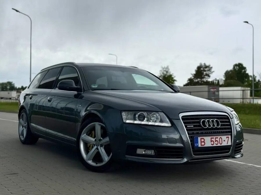 Grey Audi A6 2009 in Rezekne, with an engine capacity of 2.70 L and mileage of 330 thousand km for 5990 €, photo 5 on AUTOMOTO.COM.LV