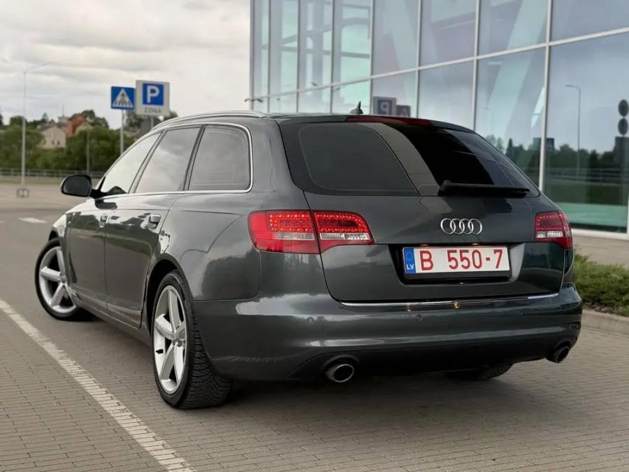 Grey Audi A6 2009 in Rezekne, with an engine capacity of 2.70 L and mileage of 330 thousand km for 5990 €, photo 8 on AUTOMOTO.COM.LV