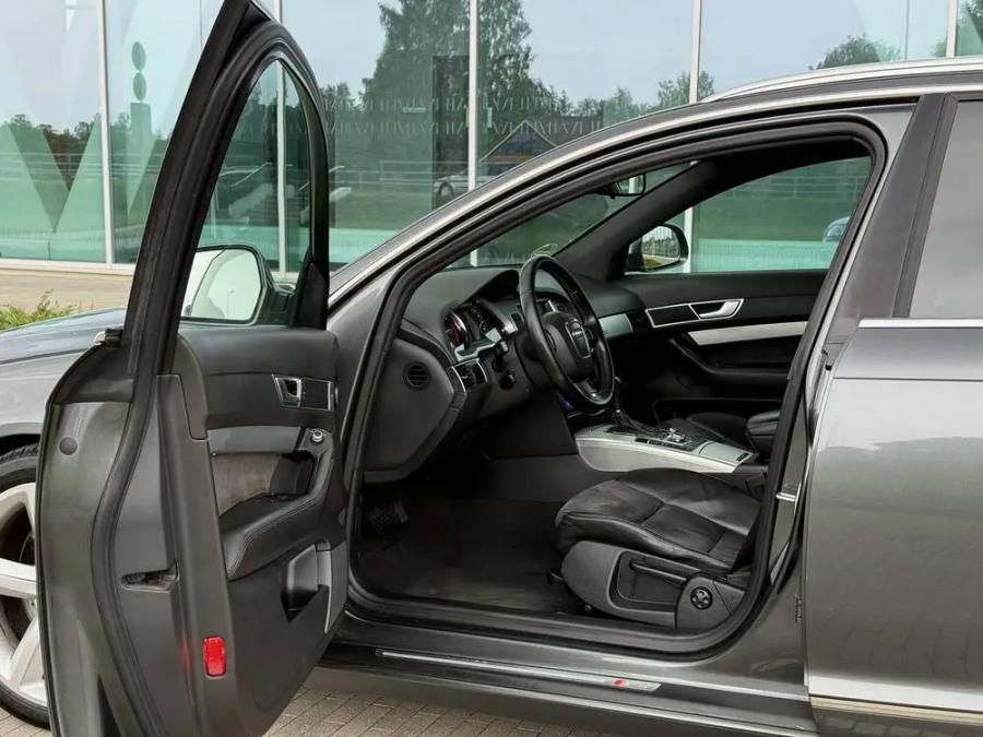 Grey Audi A6 2009 in Rezekne, with an engine capacity of 2.70 L and mileage of 330 thousand km for 5990 €, photo 12 on AUTOMOTO.COM.LV