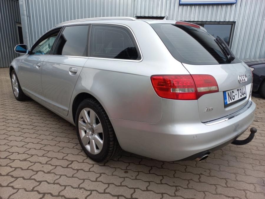 Grey Audi A6 2009 in Riga, with an engine capacity of 3.00 L and mileage of 360 thousand km for 5190 €, photo 27 on AUTOMOTO.COM.LV