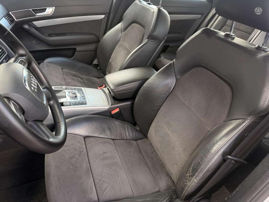 Pelēks Audi A6 2009 Viļņa, ar dzinēja tilpumu 2.70 L un nobraukumu 297 tūkst. km par 5400 €, foto 11 vietnē AUTOMOTO.COM.LV