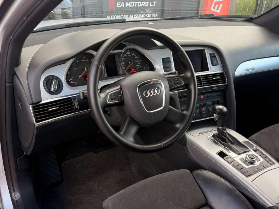 Pelēks Audi A6 2009 Viļņa, ar dzinēja tilpumu 2.70 L un nobraukumu 297 tūkst. km par 5400 €, foto 13 vietnē AUTOMOTO.COM.LV