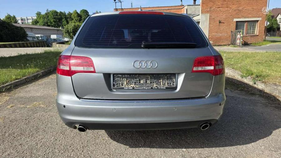Grey Audi A6 2009 in Siauliai, with an engine capacity of 2.70 L and mileage of 249 thousand km for 5250 €, photo 5 on AUTOMOTO.COM.LV