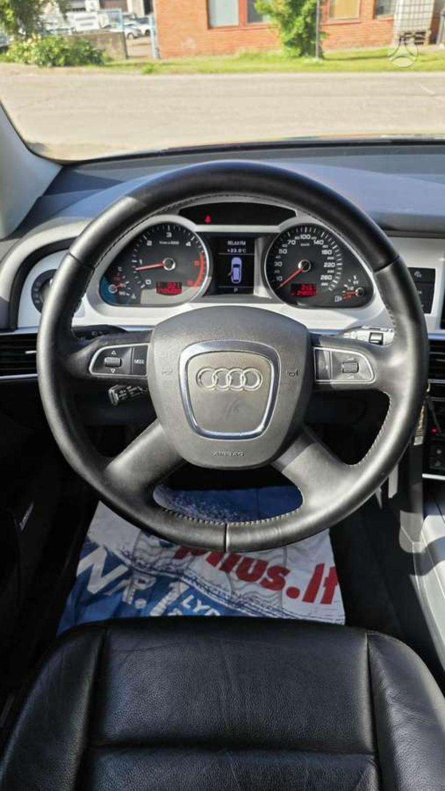 Grey Audi A6 2009 in Siauliai, with an engine capacity of 2.70 L and mileage of 249 thousand km for 5250 €, photo 22 on AUTOMOTO.COM.LV