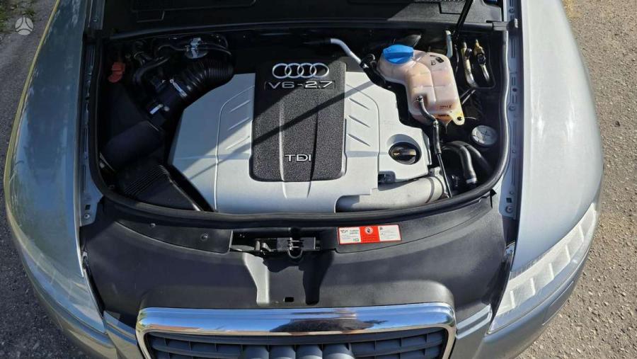 Grey Audi A6 2009 in Siauliai, with an engine capacity of 2.70 L and mileage of 249 thousand km for 5250 €, photo 38 on AUTOMOTO.COM.LV