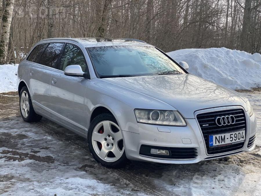 Grey Audi A6 2009 in Dobele, with an engine capacity of 3.00 L and mileage of 0 thousand km for 6200 €, photo 4 on AUTOMOTO.COM.LV
