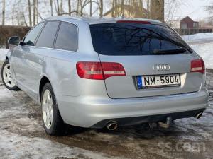 Grey Audi A6 2009 in Dobele, with an engine capacity of 3.00 L and mileage of 0 thousand km for 6200 €, photo 5 on AUTOMOTO.COM.LV